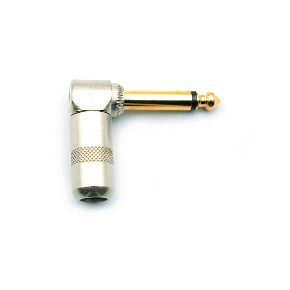 TS Right Angled Short Barrel Form Factor Mono Plugs 1/4 Gold tip ...