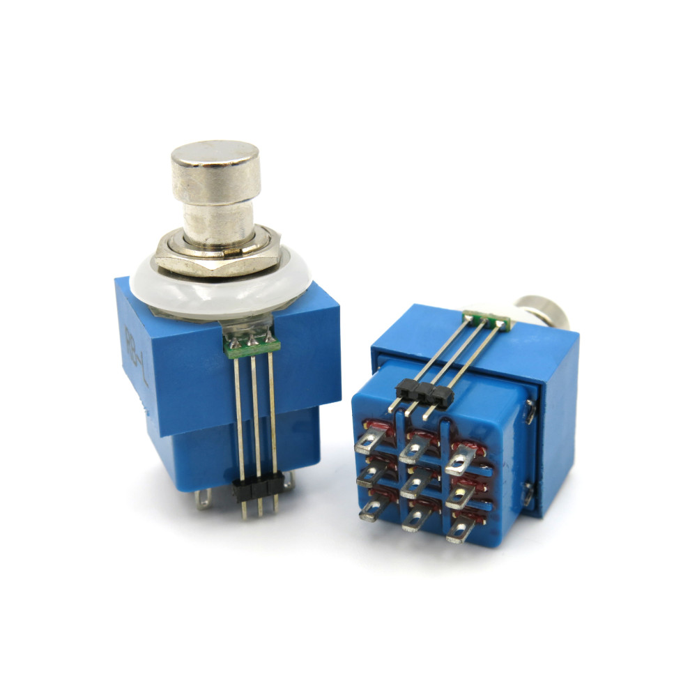 3PDT With 2 Color LED Momentary Solder Lug Footswitch | Philippines ...