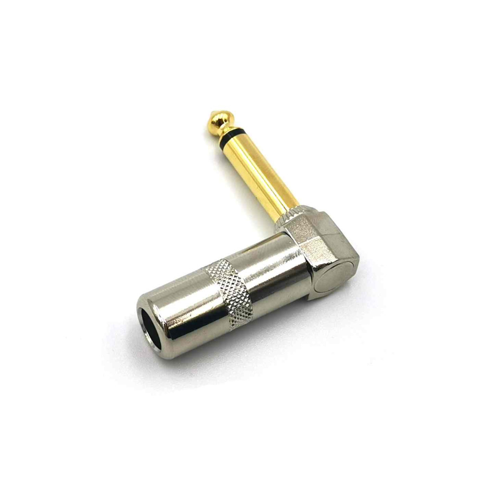 TS Right Angled Mono Plugs 1/4 Gold tip | Philippines | Dragon Switch
